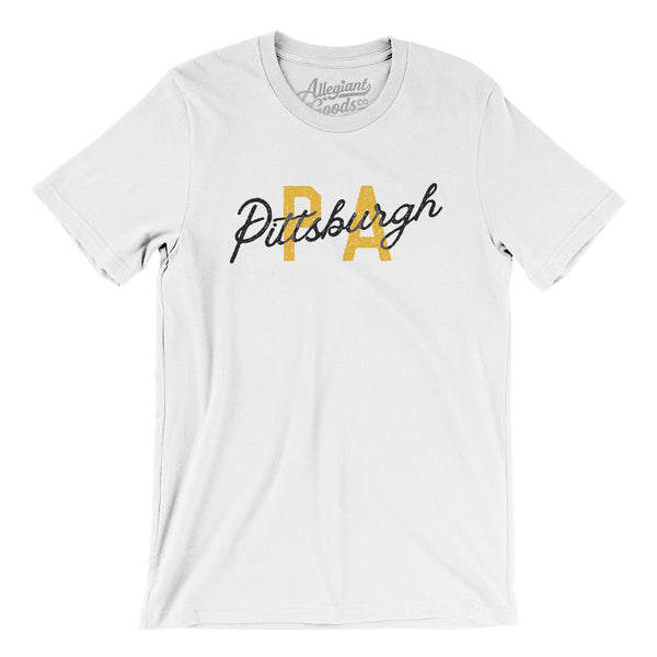 Pittsburgh Pa Overprinted Men/Unisex T-Shirt - Allegiant Goods Co.
