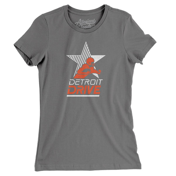 Detroit Drive Arena Football Women's T-Shirt - Allegiant Goods Co.