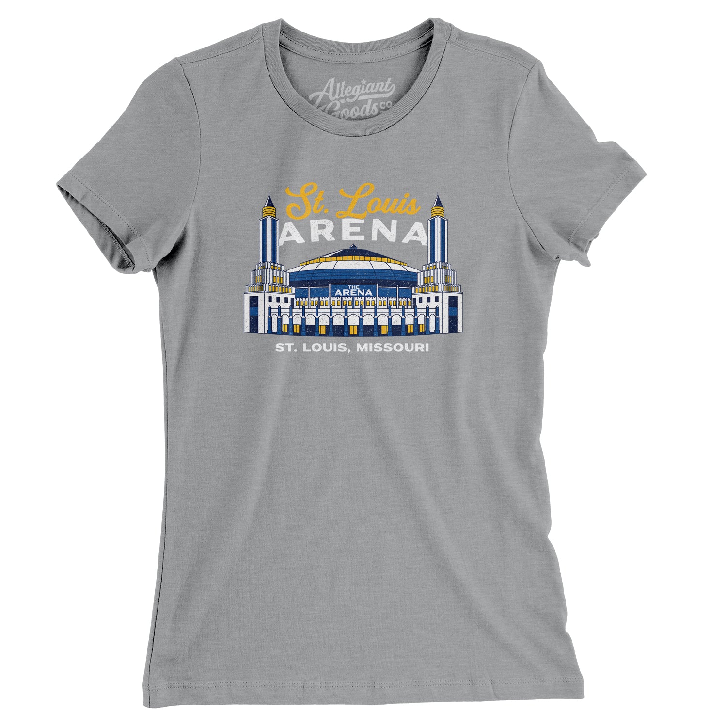 St. Louis Arena Women's T-Shirt - Allegiant Goods Co.