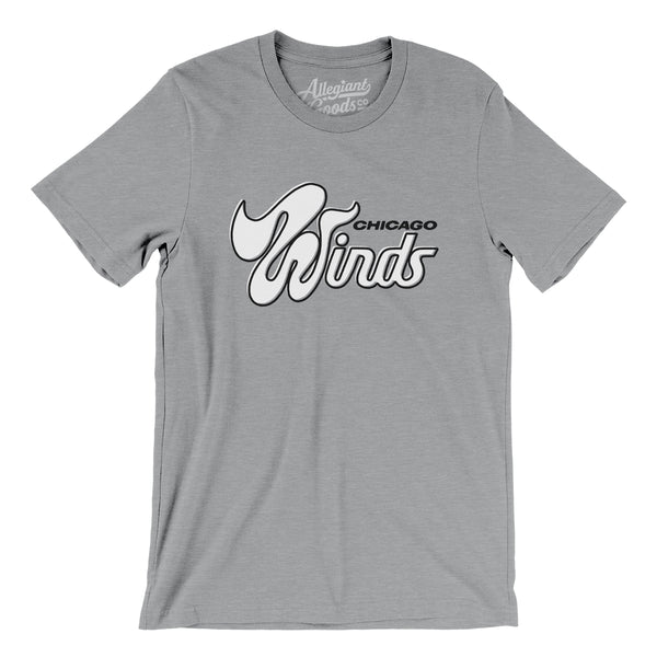 Chicago Winds Football Men/Unisex T-Shirt - Allegiant Goods Co.