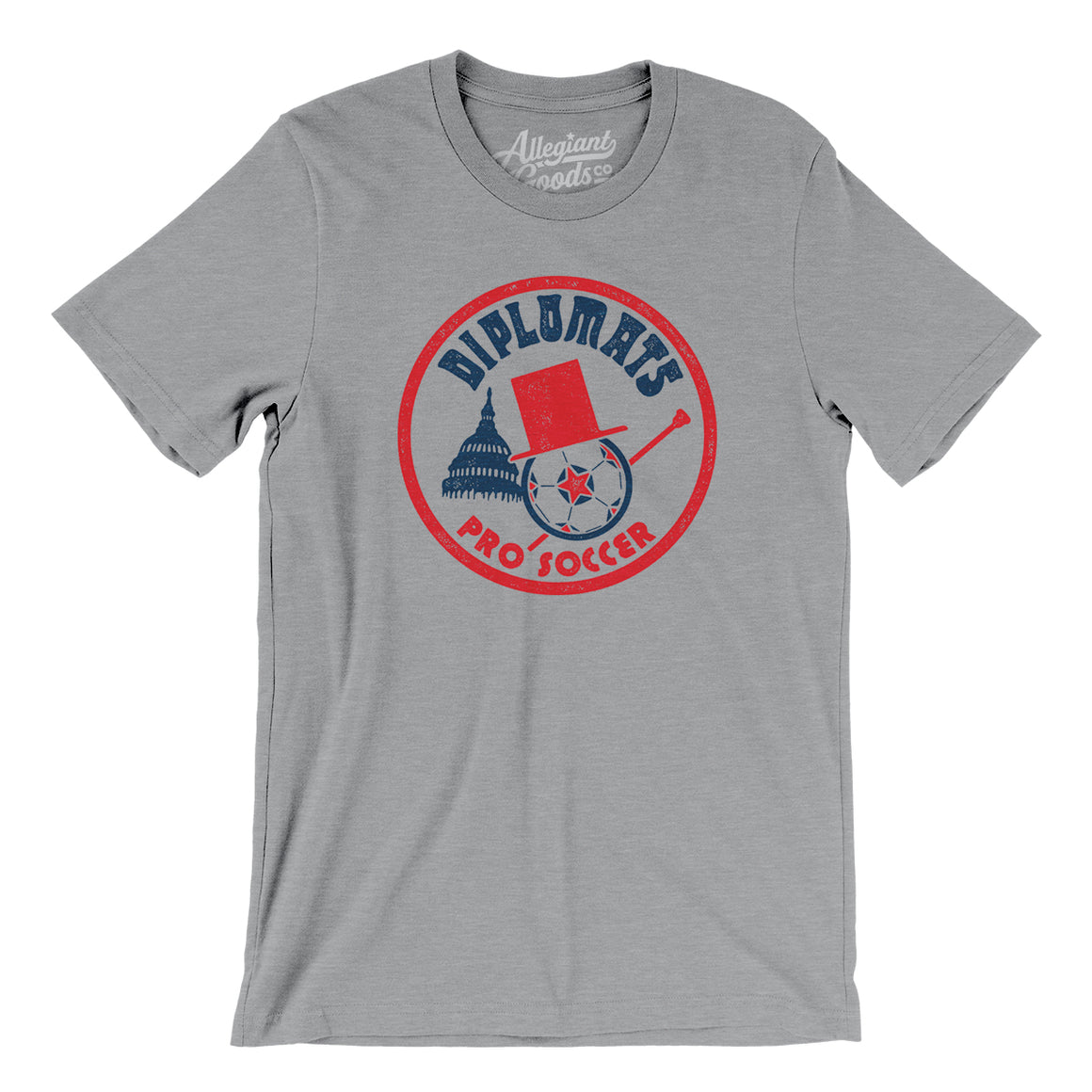 Washington Diplomats Soccer Men/Unisex T-Shirt – Allegiant Goods Co.