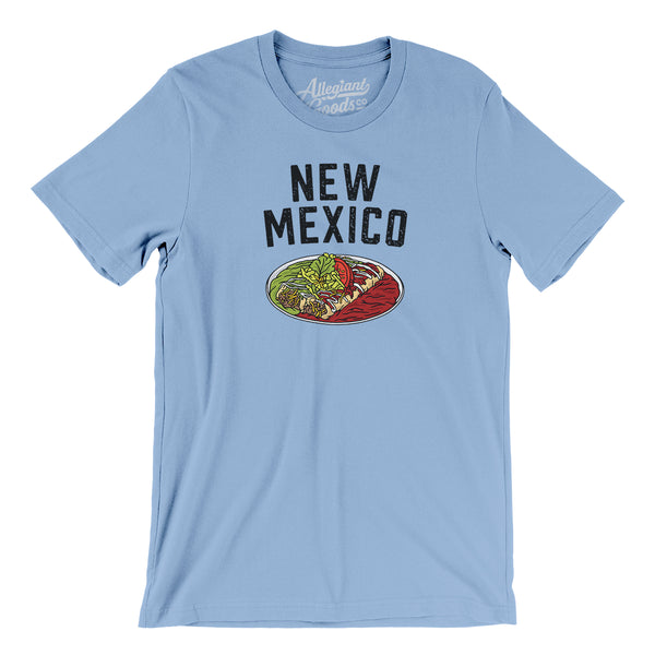 New Mexico Christmas Enchiladas Men/Unisex T-Shirt - Allegiant Goods Co.