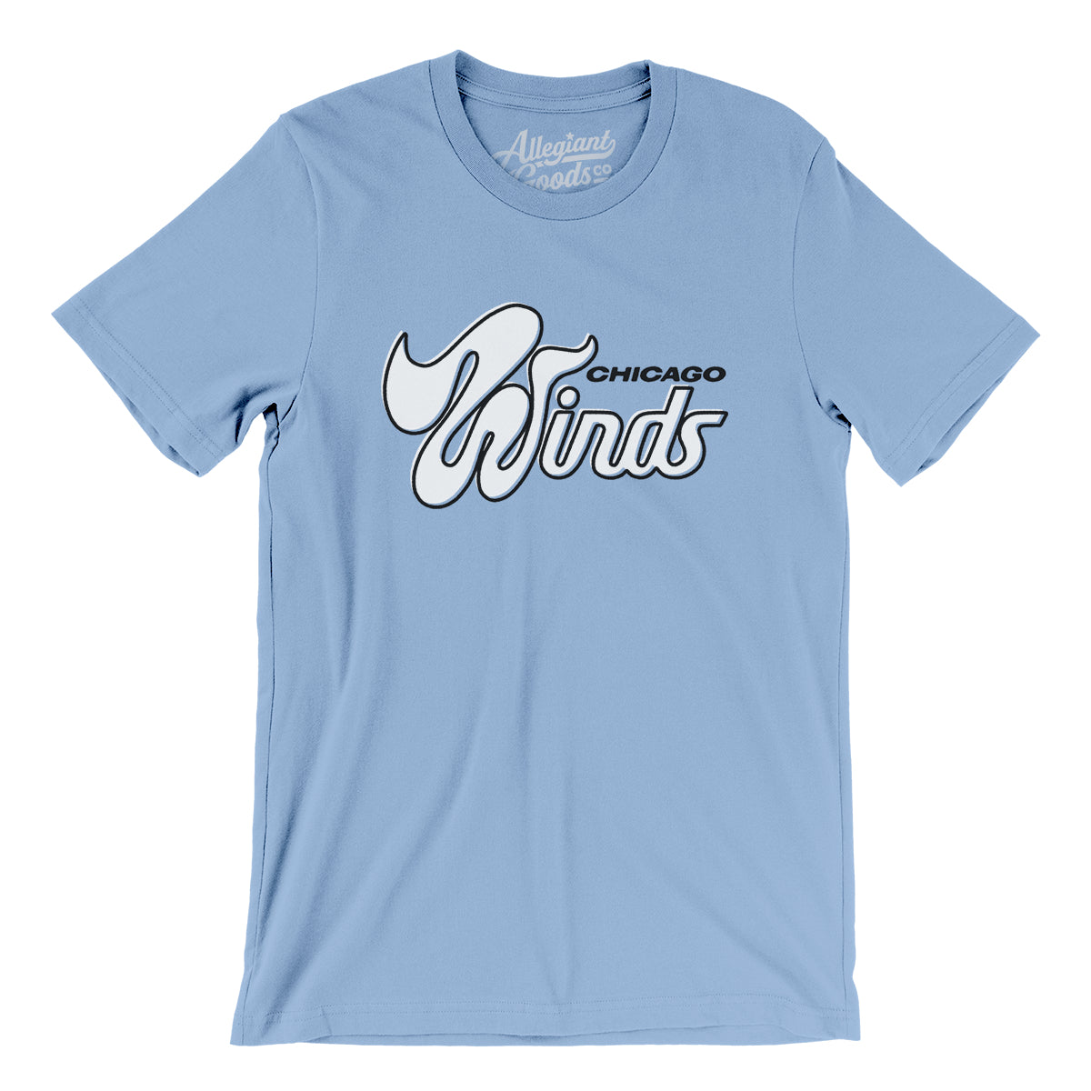 Chicago Winds Football Men/Unisex T-Shirt - Allegiant Goods Co.