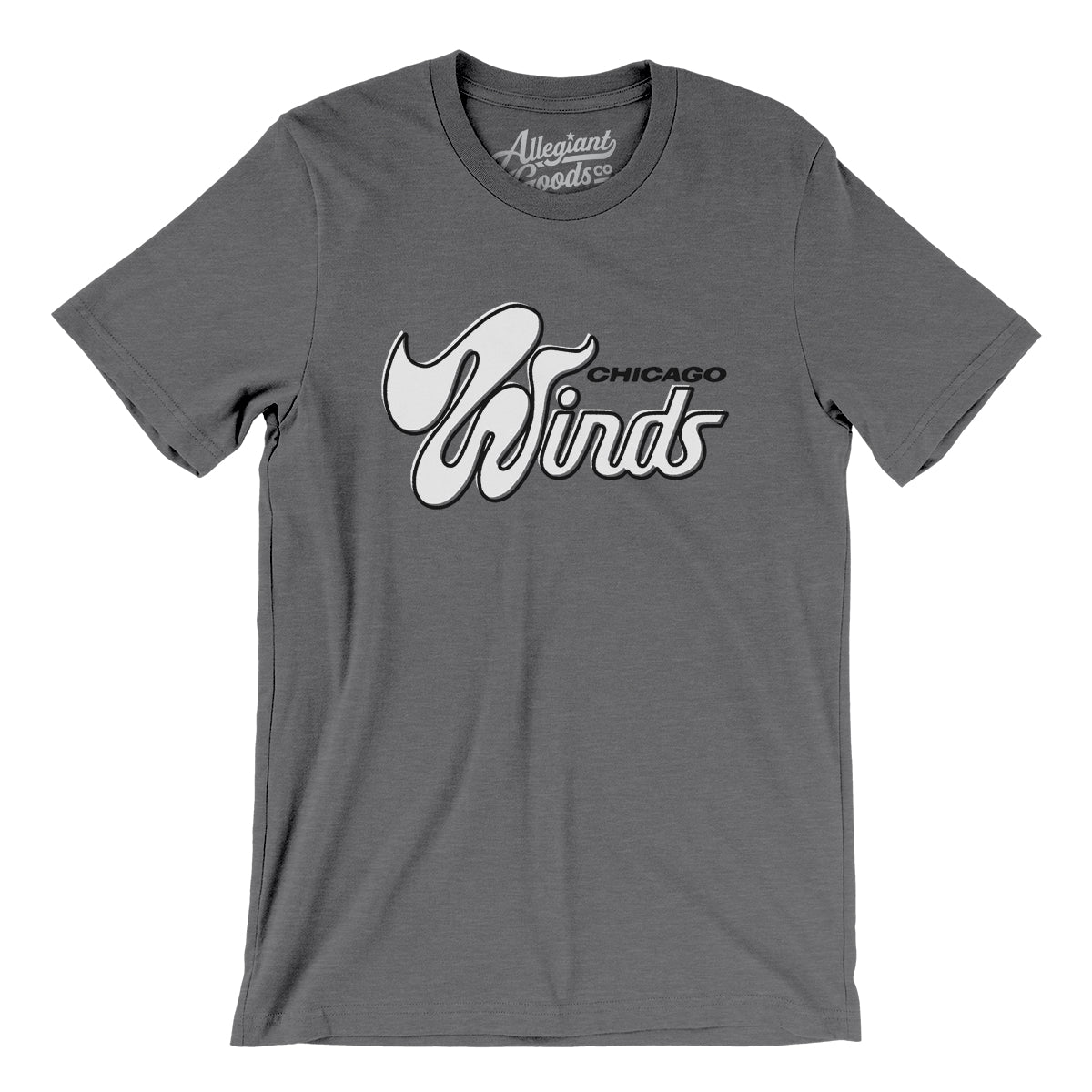 Chicago Winds Football Men/Unisex T-Shirt - Allegiant Goods Co.