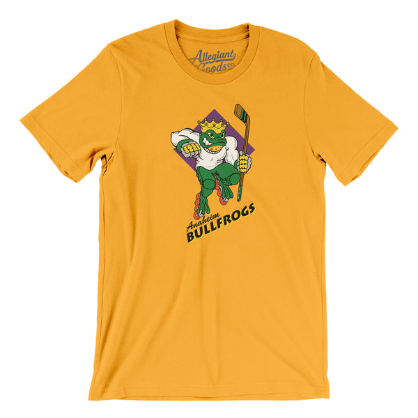 Anaheim Bullfrogs Roller Hockey Men/Unisex T-Shirt - Allegiant Goods Co.