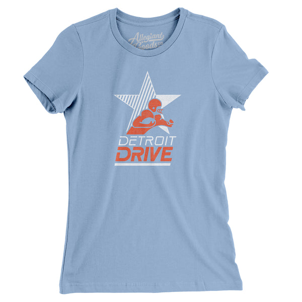 Detroit Drive Arena Football Women's T-Shirt - Allegiant Goods Co.