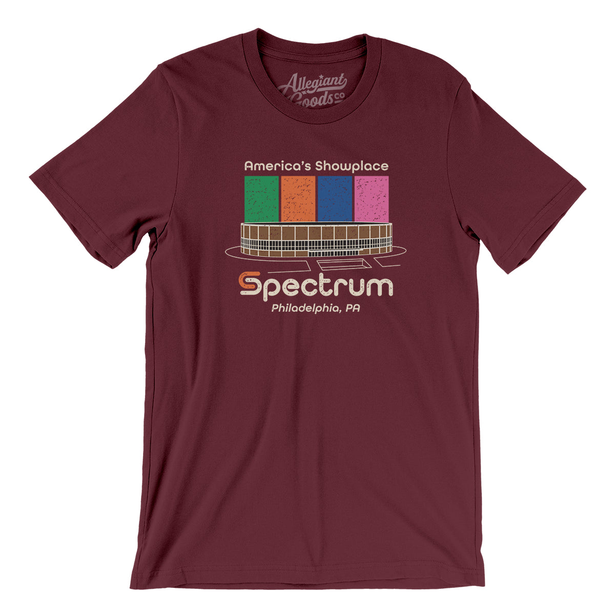 Philadelphia Spectrum T-Shirt | Allegiant Goods Co.