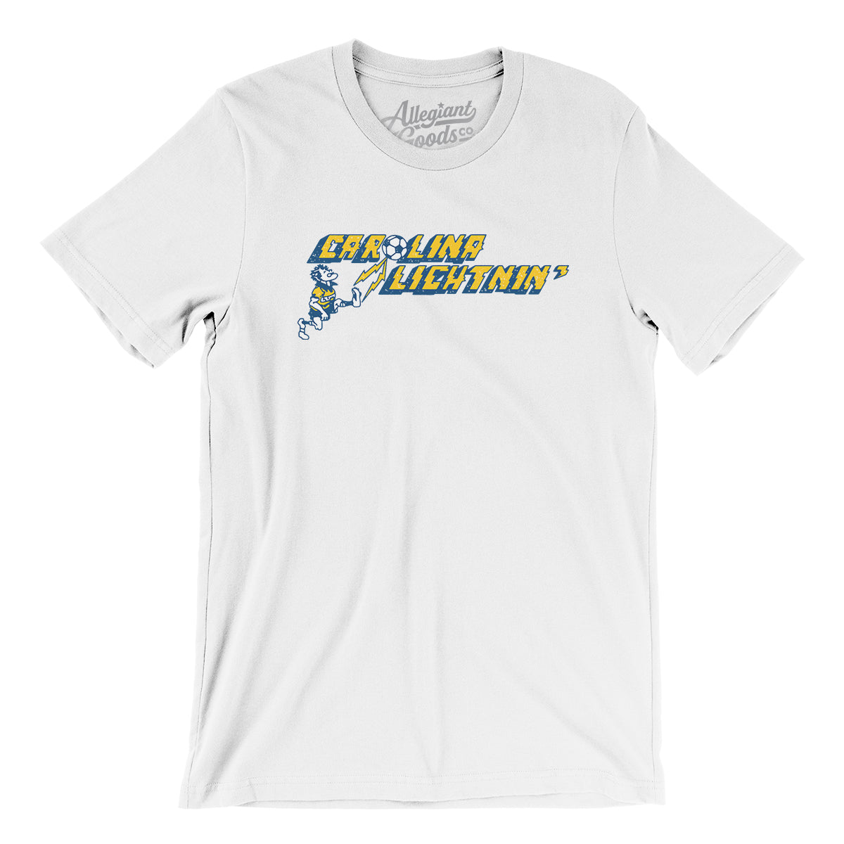 Carolina Lightnin' Soccer Men/Unisex T-Shirt - Allegiant Goods Co.