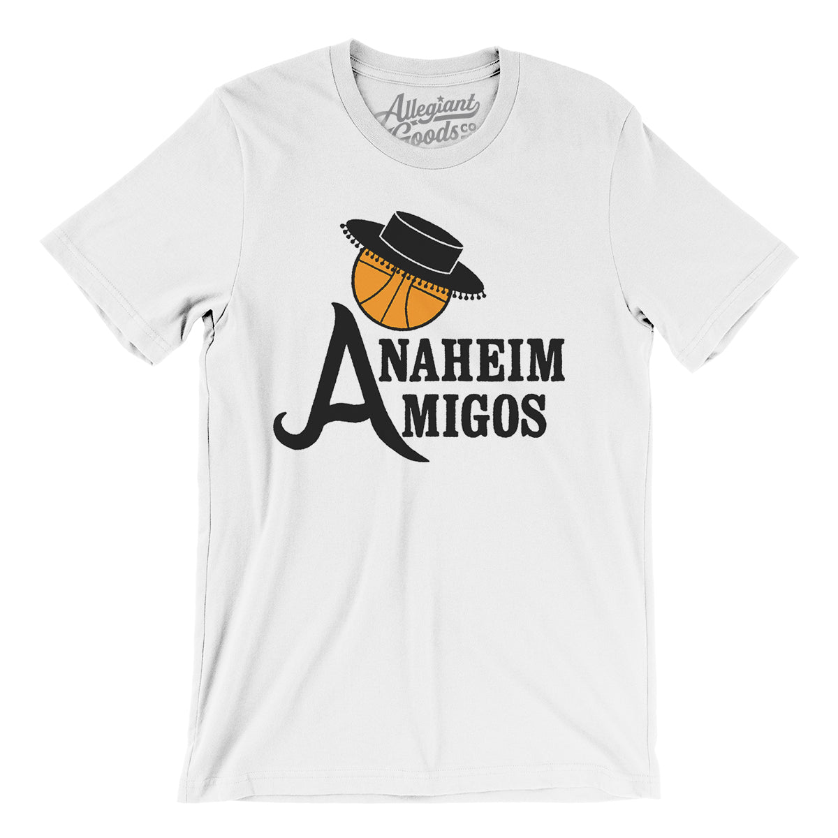 Anaheim Amigos Basketball T-Shirt | Allegiant Goods Co.