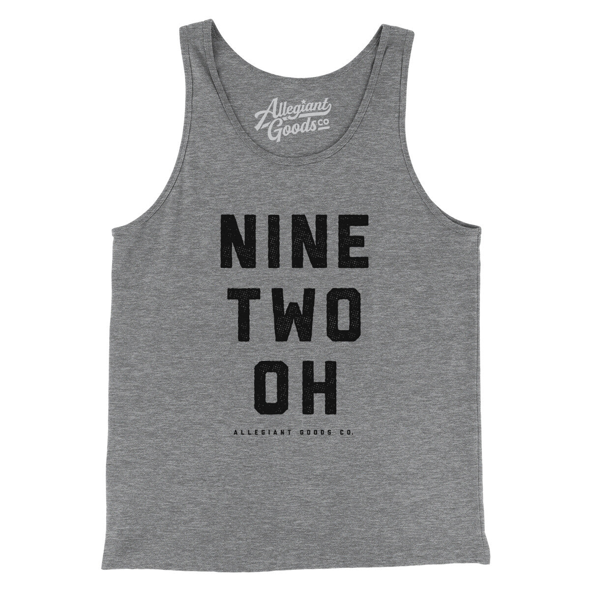 Green Bay 920 Area Code Men/Unisex Tank Top - Allegiant Goods Co.