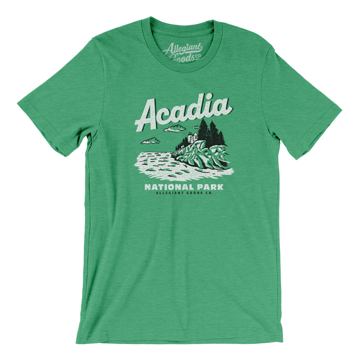 Acadia National Park Men/Unisex T-Shirt - Allegiant Goods Co.